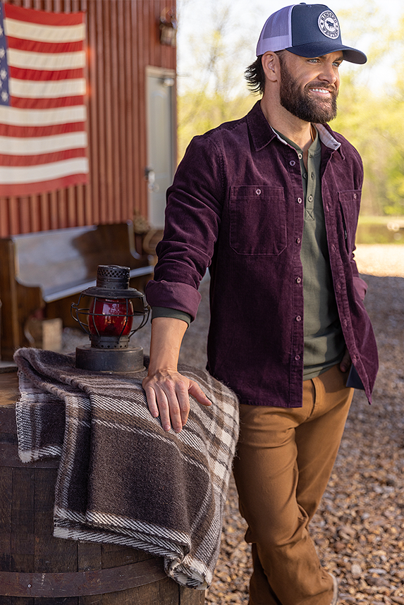 Rugged Outdoorsman Look