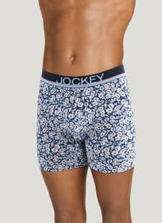 Jockey® Casual Cotton Stretch 6" Boxer Brief - 3 Pack
