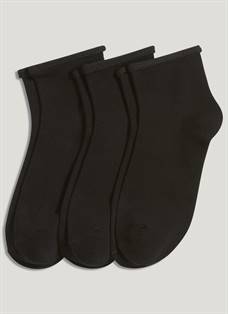 Jockey® Women's Roll-Cuff Socks - 3 Pack