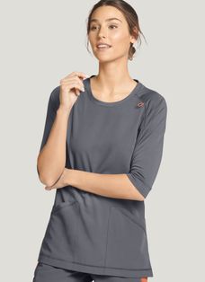 Jockey® Women's Retro 3/4 Sleeve Scrub Top