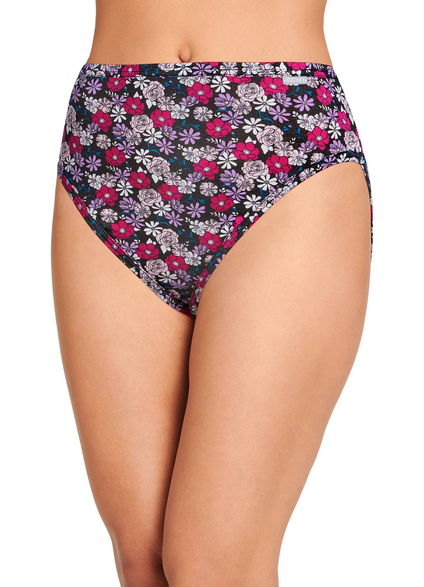 Jockey Womens Plus Size Elance French Cut 3 Pack Underwear Cuts 100